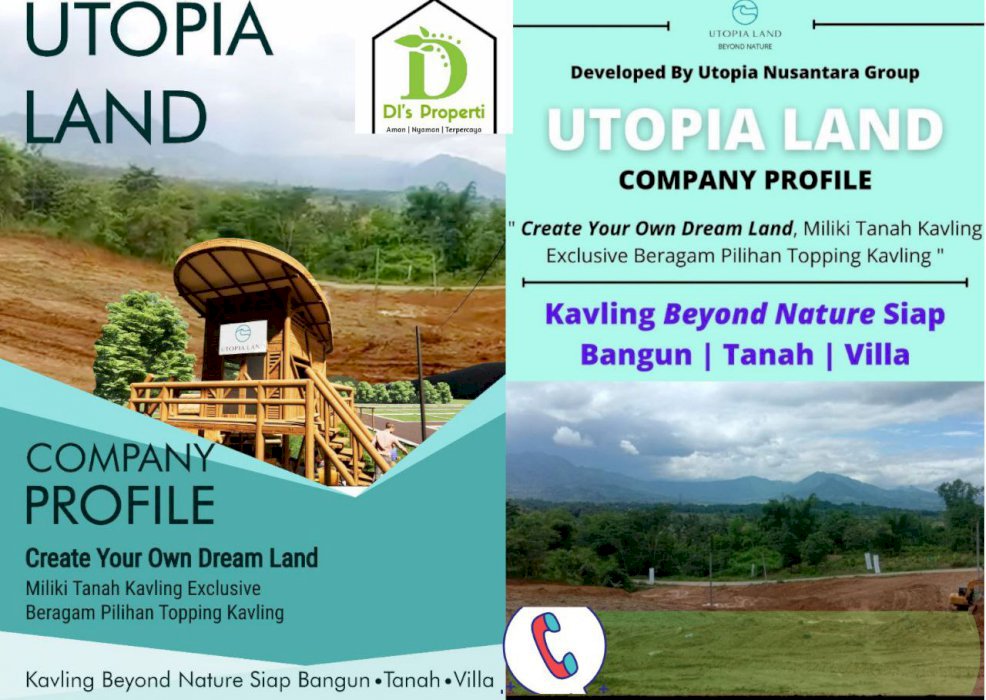 [Dijual] Utopia Land, Create Your Own Dream | IDRumah