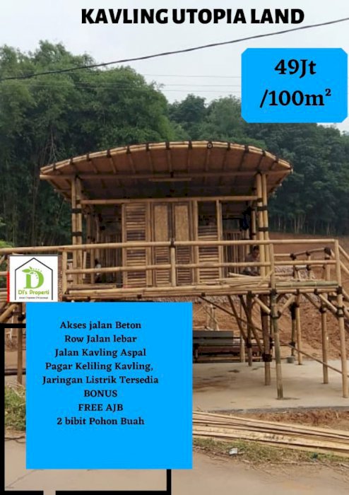 [Dijual] Utopia Land, Create Your Own Dream | IDRumah