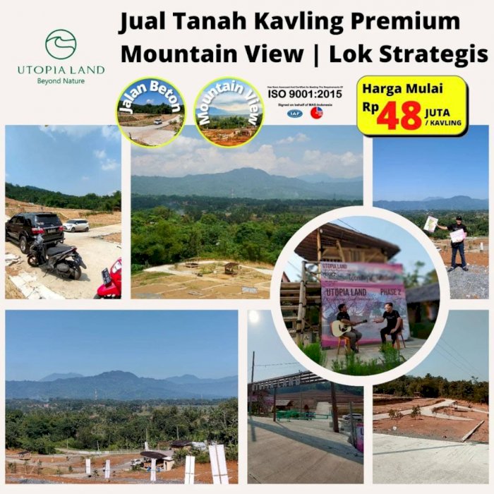 Dijual Tanah Utopia Land Phase 2 Tanjungsari, Bogor | IDRumah