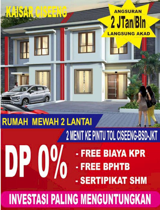 Dijual Rumah KPR Kaisar Ciseeng Bogor | IDRumah