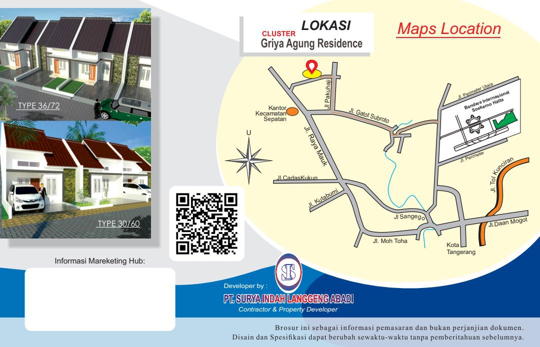 [Dijual] Griya agung residence Sepatan bayar 2juta punya rumah | IDRumah